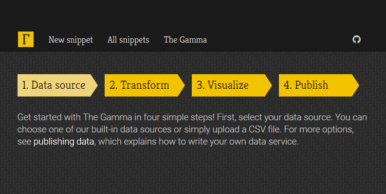 Getting started with The Gamma just got easier - Tomas Petricek